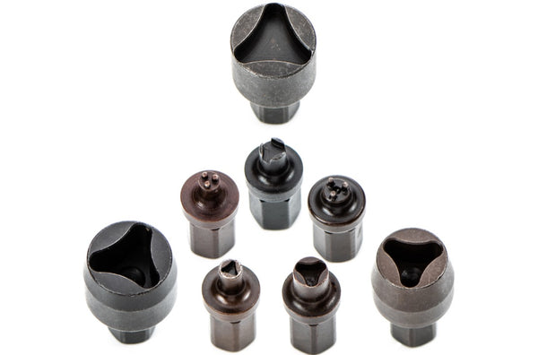 Microtech 98-7 MK Tool Kit with 8 Bits, Bead Blasted Titanium ...