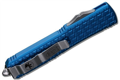 2016 Microtech Ultratech S/E OTF Blue (3.4" Satin) 121-4BL – GearBarrel.com